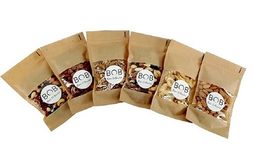 Sachets individuels de fruits secs